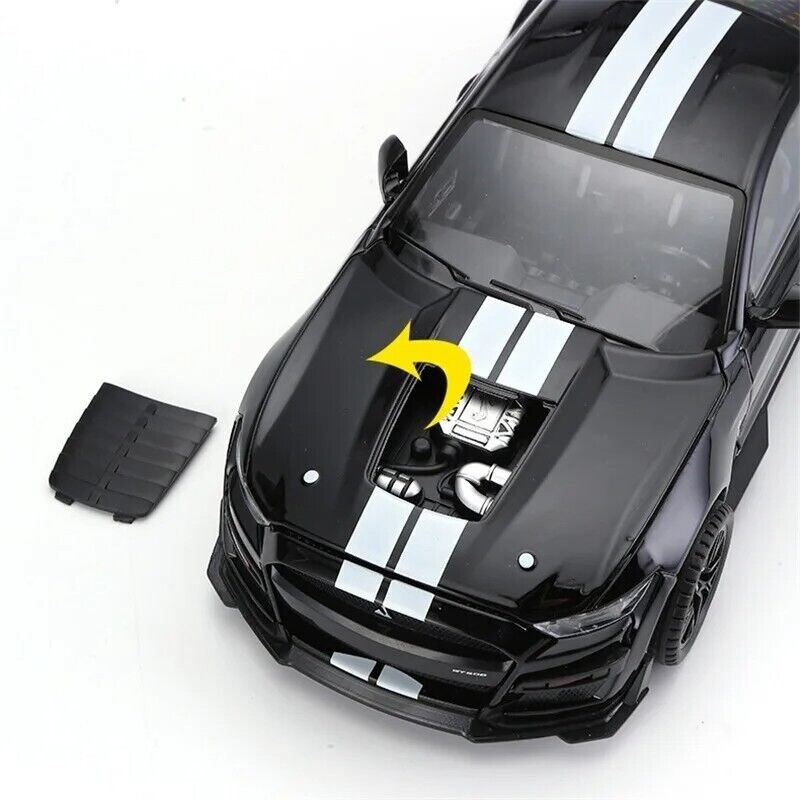 1:18 Ford Mustang Shelby GT500 Diecast Model Car - Alloy Display (No ...