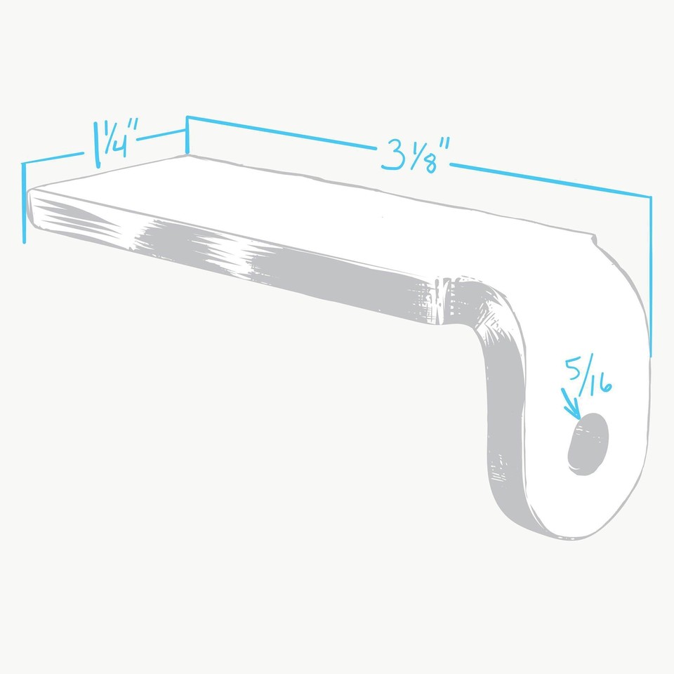 Lower Fender Mount Tab for Motorcycle Fenders bobber chopper triumph ...