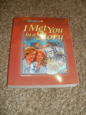 BJU Bob Jones 4th Grade 4 Reading I MET YOU IN A STORY Student Textbook ...