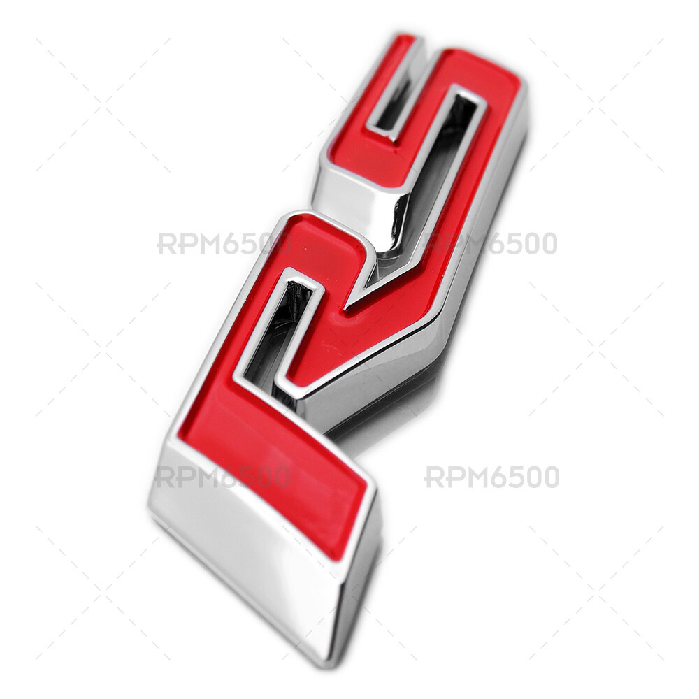 For Chevy RS Rear Trunk Lid Nameplate Logo Fender Marker 3D Emblem ...
