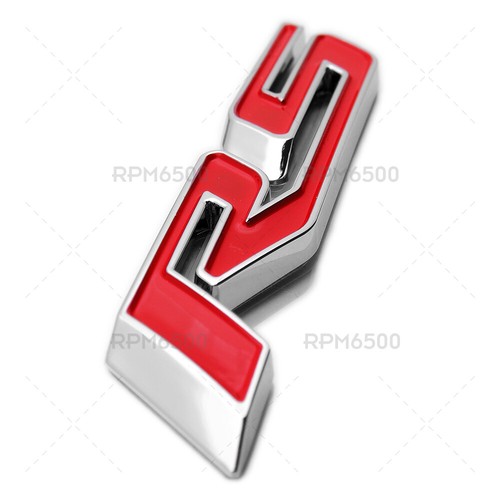 For Chevy RS Rear Trunk Lid Nameplate Logo Fender Marker 3D Emblem ...