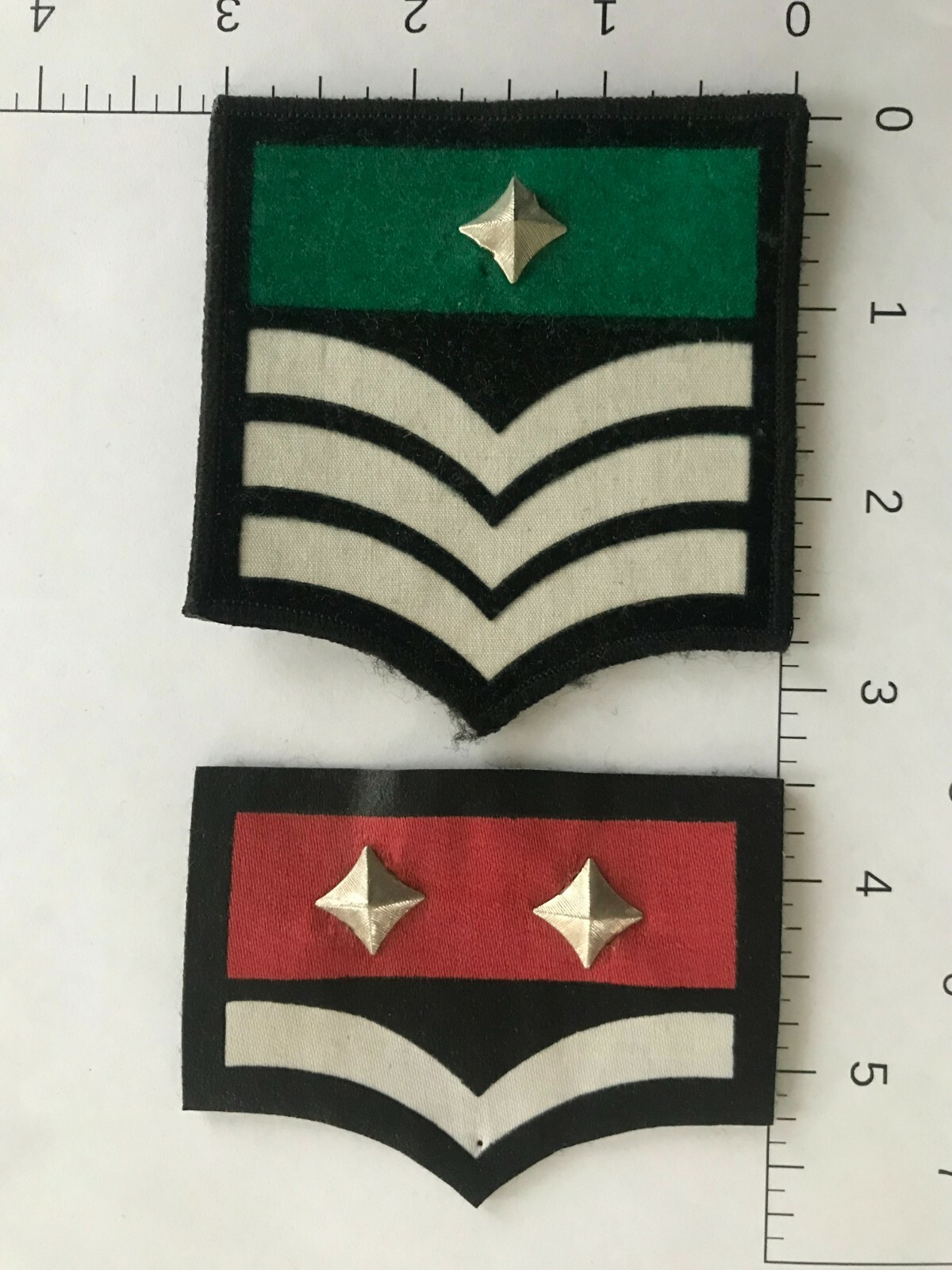 Lithuania police patch sleeve rank insignia inspectors stripes Lituanie ...