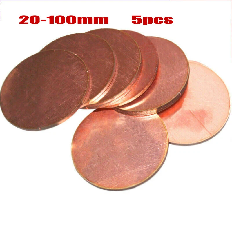 Round Copper Blanks