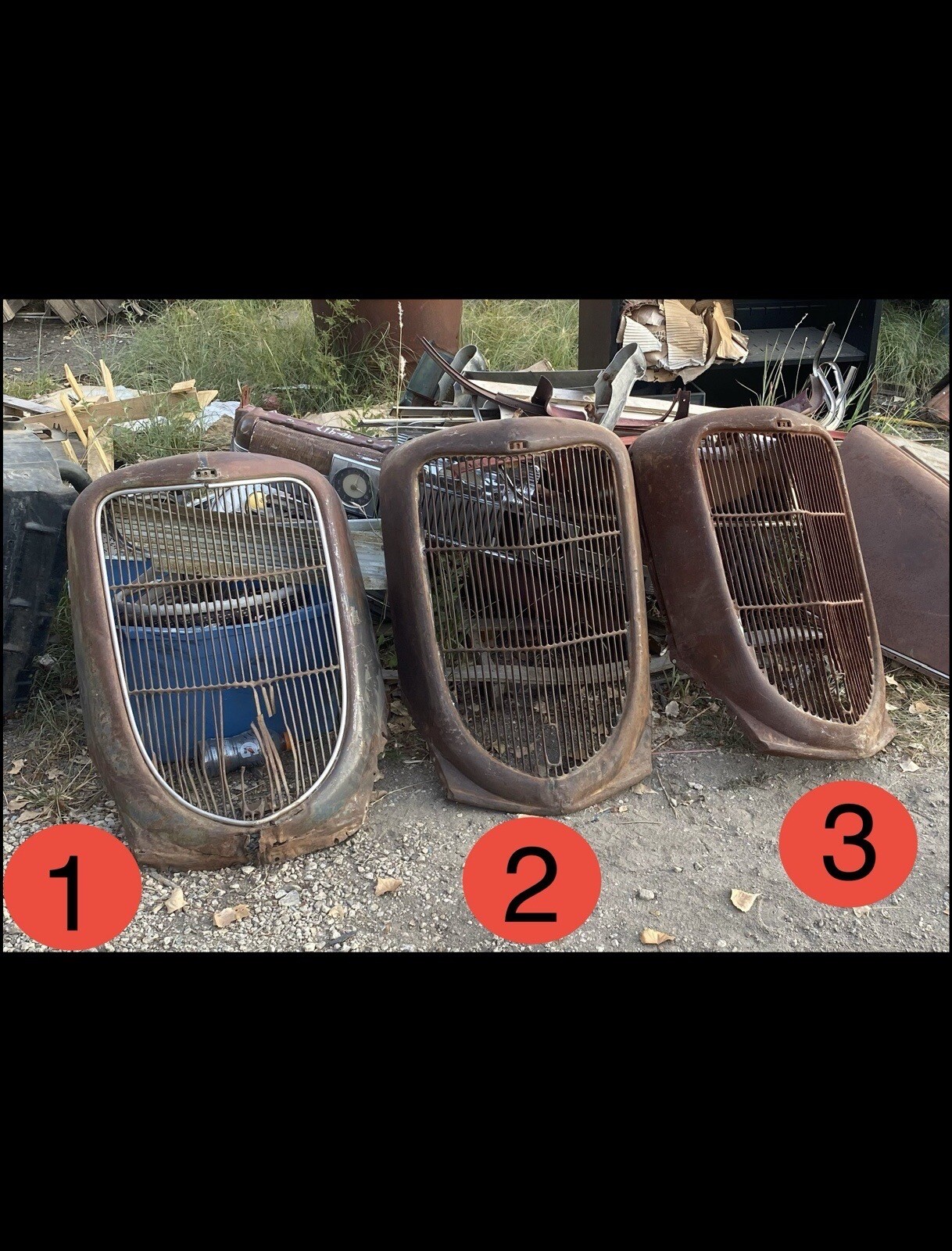 (1) 1936 Ford Truck Grill Shell - Original OEM - FREE SHIPPING | eBay