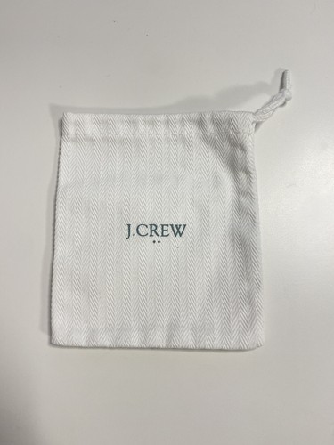 J. Crew Jewelry Pouch Cotton Drawstring Bag | eBay