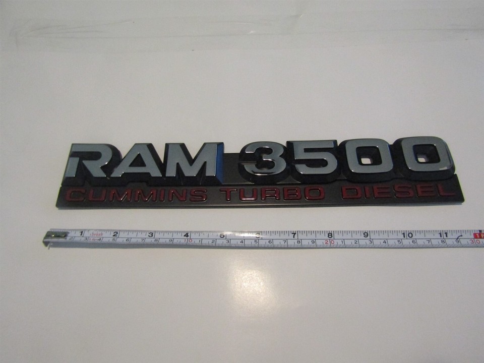 1994 1995 1996 1997 1998 DODGE RAM 3500 CUMMINS TURBO DIESEL FENDER ...