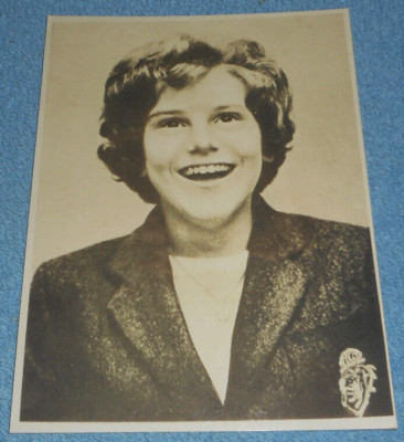 Vintage Photo Unidentified Pretty Young Woman Maybe Singer Or Actress ...
