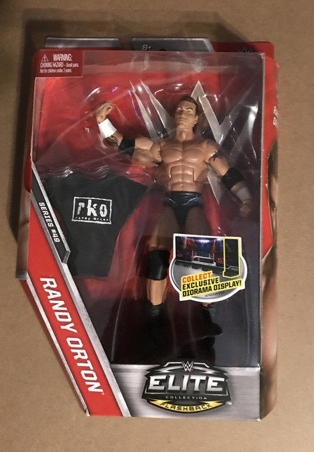 WWE Elite Randy Orton RKO Action Figure Mattel Series 49 Flashback WWF ...