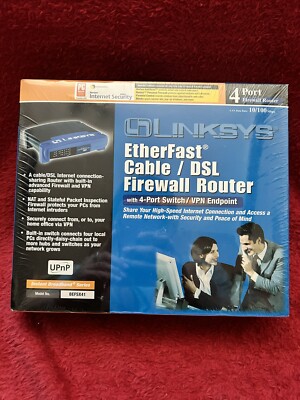 ⭐️⭐️NEW Broadband Firewall Router With 4-Port Switch/VPN Endpoint ...