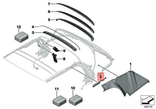 MINI 54342758090 Genuine OEM Factory Original Frame Cover for sale ...