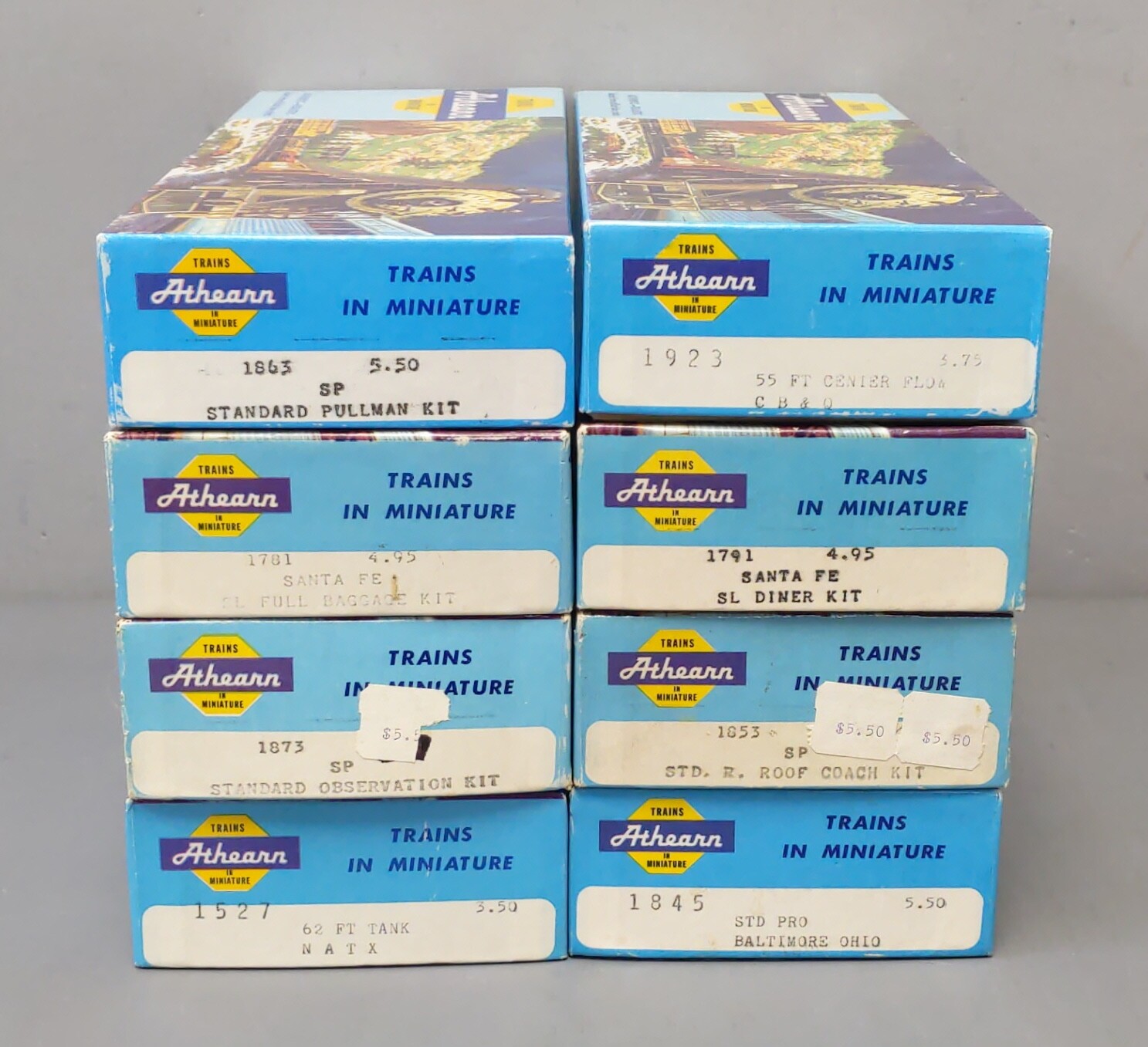 Athearn HO Scale Assorted Freight Cars [8]/Box | eBay