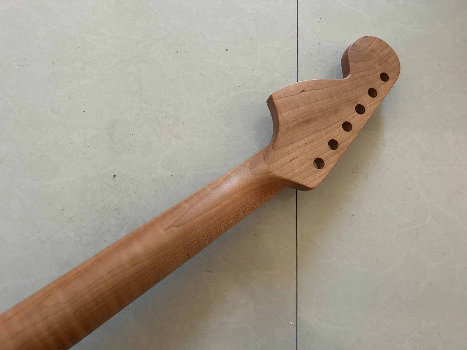 24inch Rosewood Roasted flame Maple Guitar Neck 22 Fret Mustang parts ...