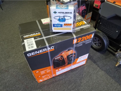 Generac GP2200i inverter generator with tri-fuel conversion kit ...