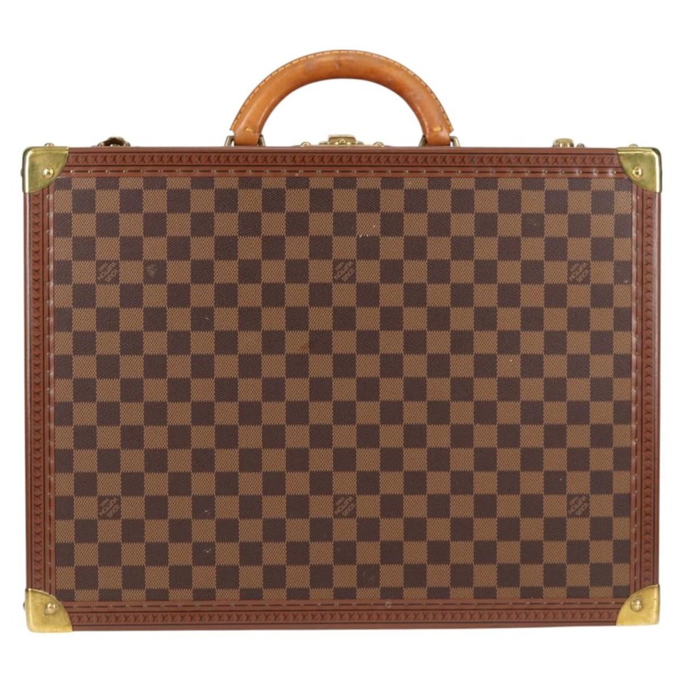 Louis Vuitton Cotteville Trunk Monogram Canvas Brown | eBay