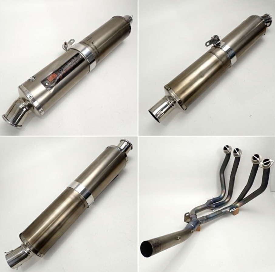 Yoshimura Japan Titanium Cyclone Full Exhaust System Suzuki GSX1300R ...