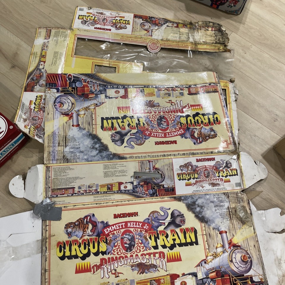 Bachmann Big Haulers Circus Emmett Kelly Jr Circus Train Ringmaster | eBay