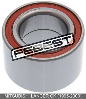 Rear Wheel Bearing 40X70X43 For Mitsubishi Lancer Ck (1995-2000) | eBay ...