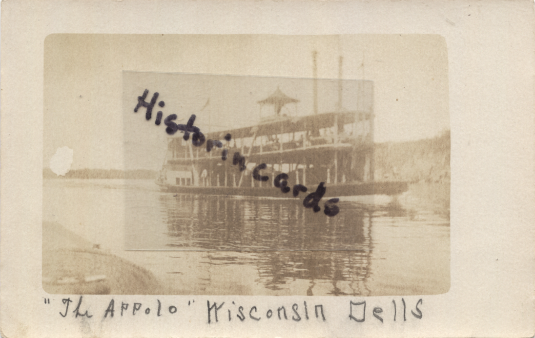 RP Wisconsin Dells Wisconsin The Apollo Passenger Tour Boat WI | eBay