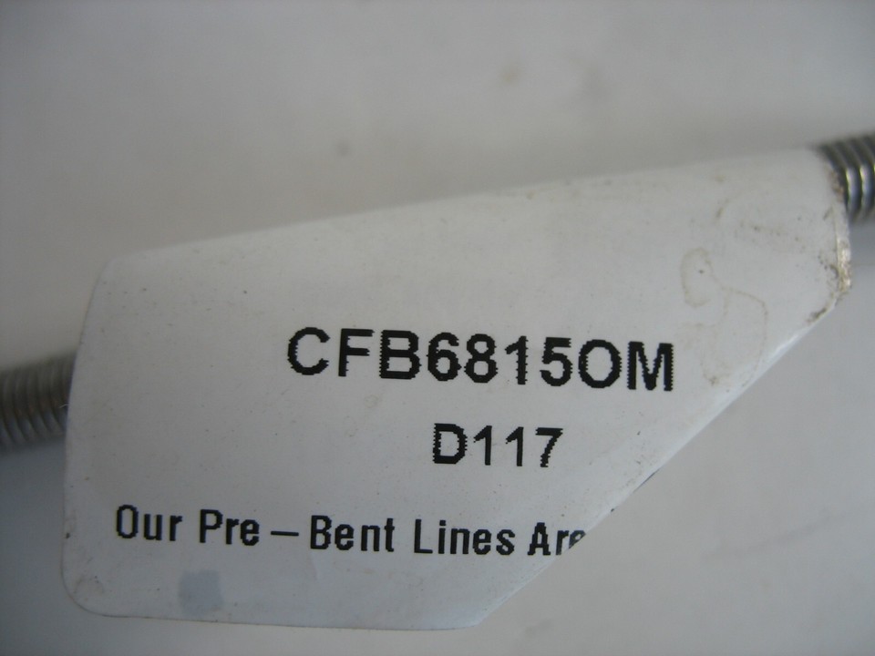 New Fine Lines 1968-70 Chevelle Left Front Fuel Line CFB6815OM D117 | eBay