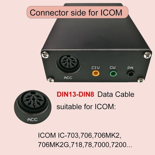 U5 Link Radio Connector with Power Amplifier Interface For ICOM IC-7200 ...