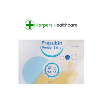 FRESUBIN POWDER EXTRA SACHETS 14 x 62g sachets - VANILLA - FREE P&P ...