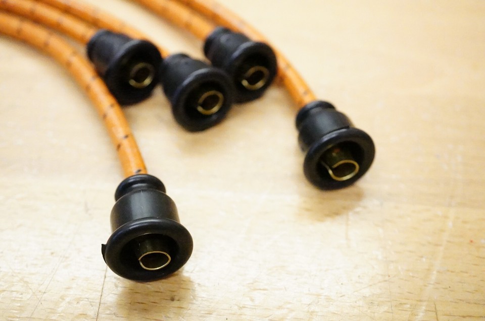 Willys-Overland VJ-3 Jeepster Cloth Copper Core Spark Plug Wires Go ...