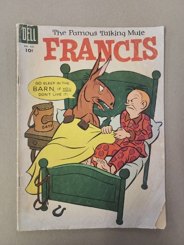 Four Color #621 June VG/FN 1955 Francis the Talking Mule. G1 | eBay