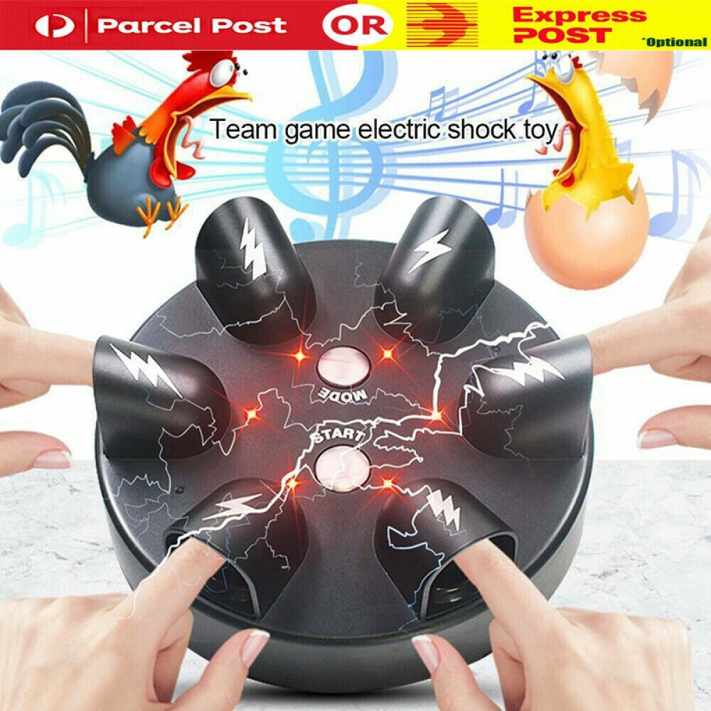 Interesting Electric Shock Finger Game Machine Shocking Roulette Lie ...