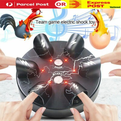 Interesting Electric Shock Finger Game Machine Shocking Roulette Lie ...
