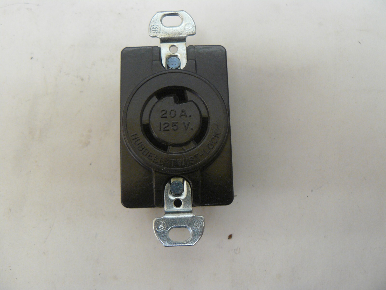 Hubbell 2310 twist lock receptacle 20A 125vac 3 wire new | eBay