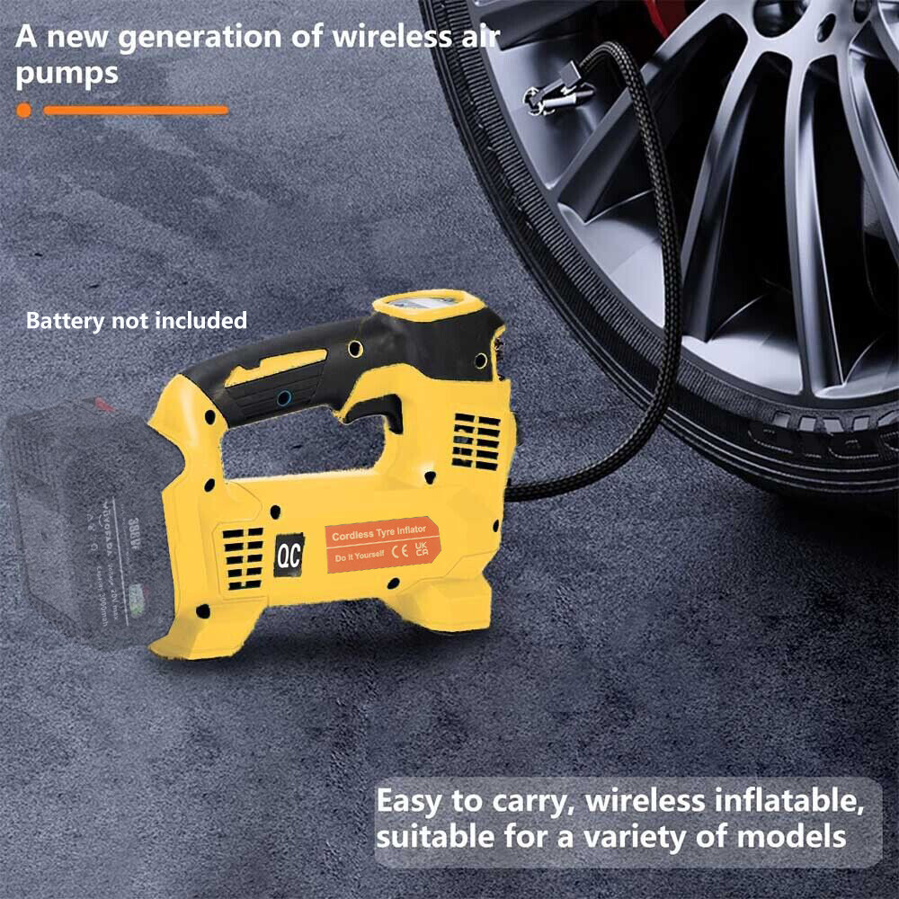 For Dewalt 18V Electric Cordless Car Tyre Inflator Pump Tire Air ...
