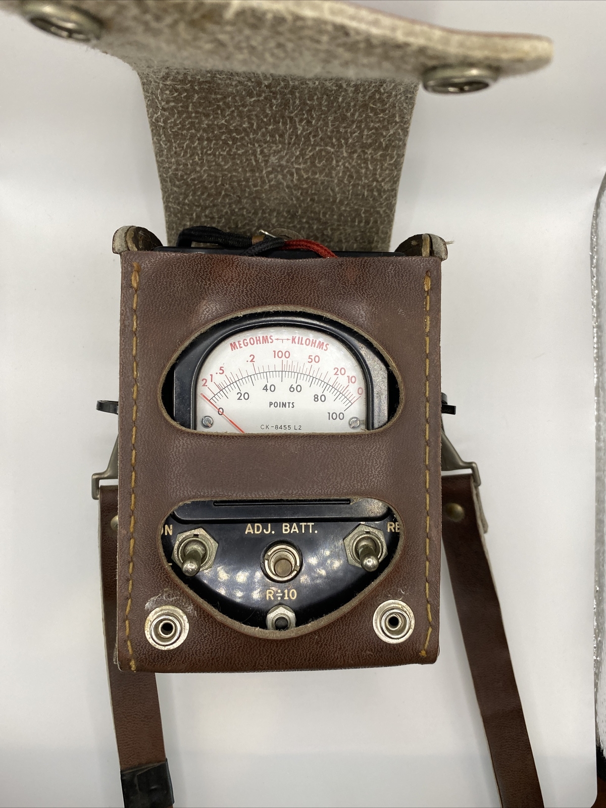 Vintage Triplett CK-8455 L2 Bell System Telephone Repair Meter w/ Leads ...