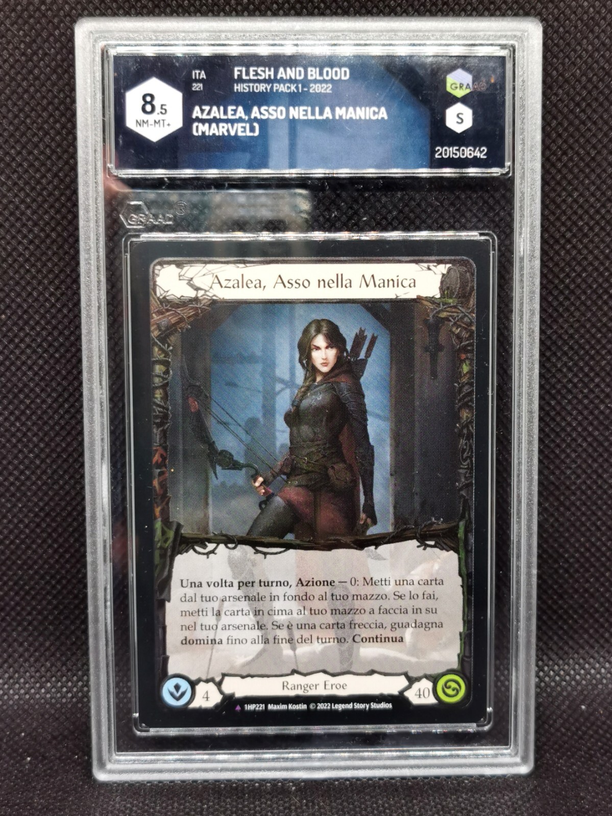 Flesh and Blood TCG - Azalea, Ace in the Hole (Marvel) HP1 Black Label ...