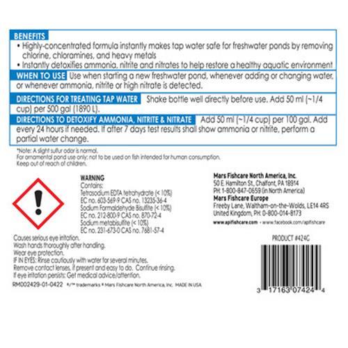 API Pond Aqua Essential Water Conditioner 32oz. 424G | eBay