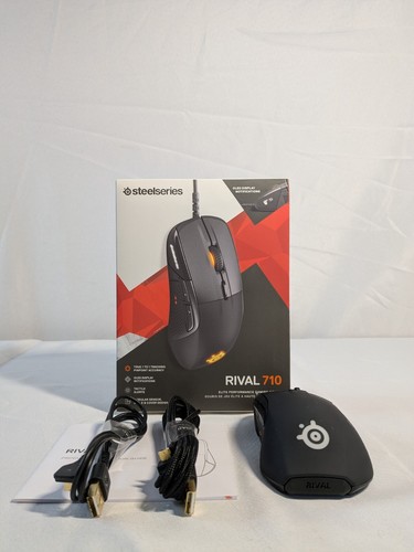 SteelSeries Rival 710 M-00015 Black Elite Performance Gaming Mouse | eBay