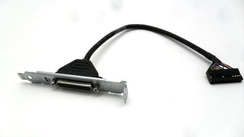 HP Parallel Printer Port Adapter Bracket 25-pin Low Profile 611900-001 ...