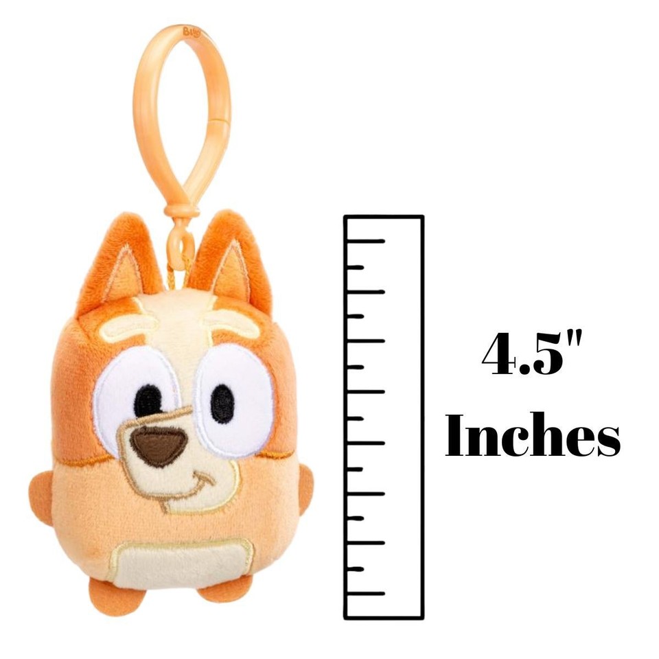 Bluey Mini Plush Backpack Clip Toy, Bluey & Bingo Set | eBay