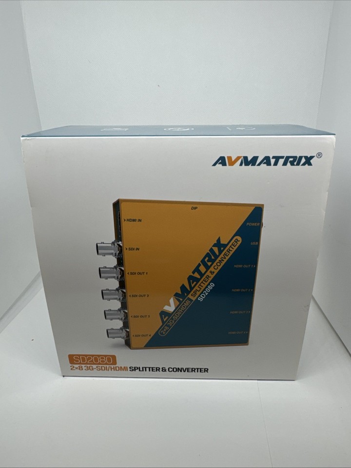 Matrix, Splitter And Converter 2x8 3G-SDI/HDMI | eBay