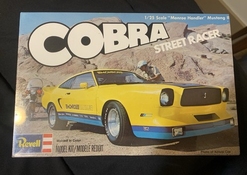 Revell 1977 Cobra Mustang II Monroe Handler Street Racer 1/25 Scale ...
