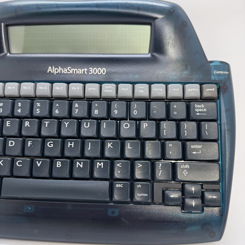 Alphasmart 3000 Portable Full Keyboard Classroom Computer FULLY TESTED ...