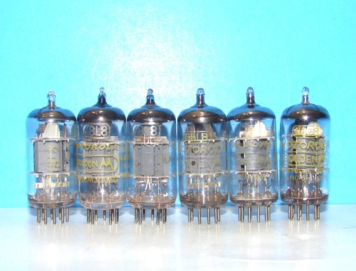6BL8 ECF80 6 Motorola Golden M radio audio vacuum tubes valve tested ...