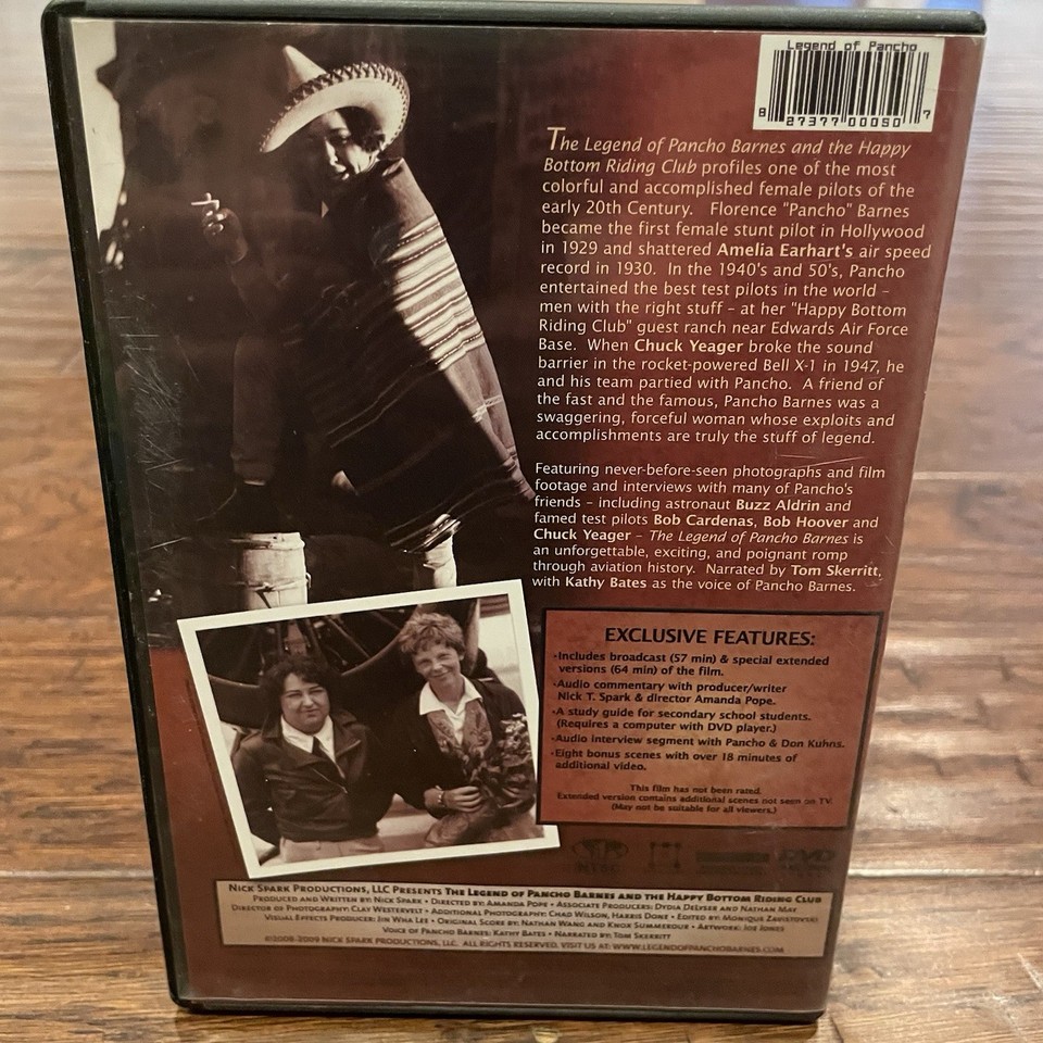 The Legend of Pancho Barnes and the Happy Bottom Riding Club, DVD ...