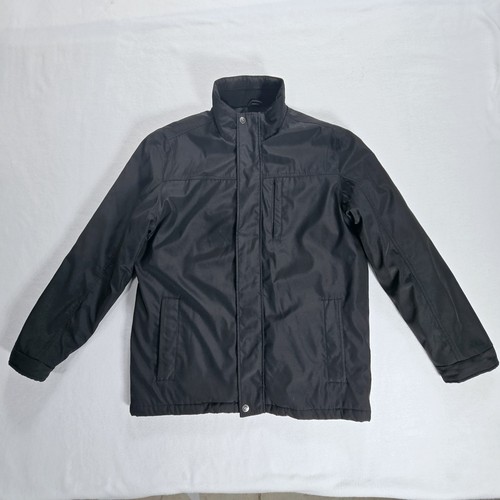 Skopes Jacket Mens Windbreaker Quilted Lined Bomber Black Size XL ...