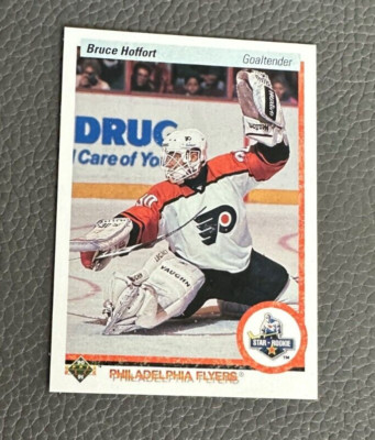 1990-91 Upper Deck Flyers Hockey Card #135 Bruce Hoffort RC | eBay