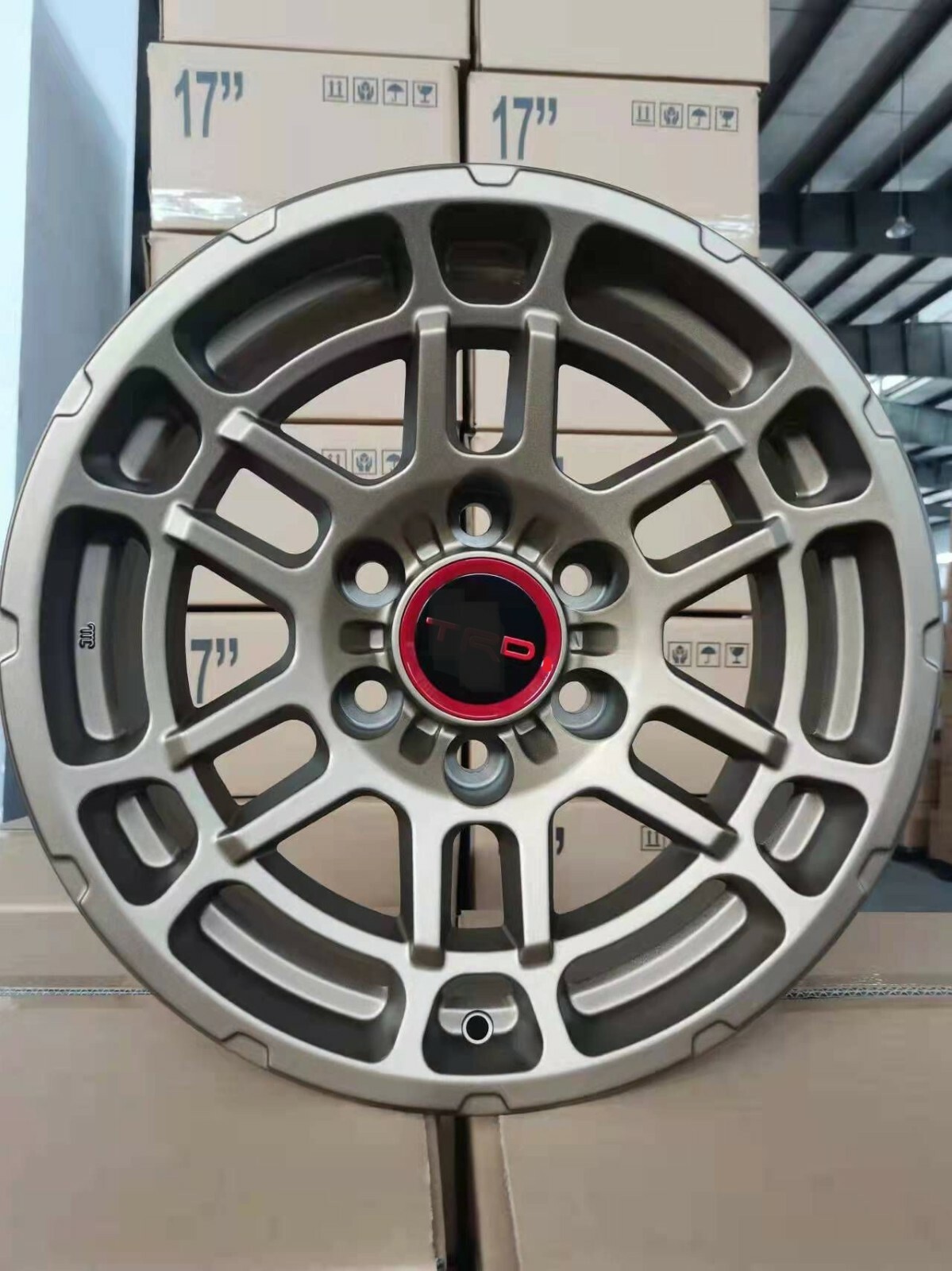 17" Bronze Off-Road Rims 17x9 +0 6x139.7 Fits Toyota Tacoma 4Runner ...