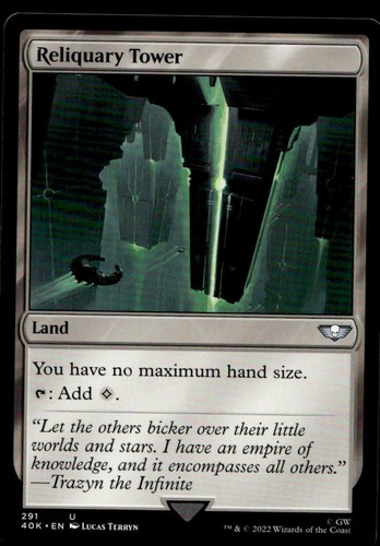 Reliquary Tower Mtg Warhammer 40K NM 291 Magic Gathering X1 | eBay