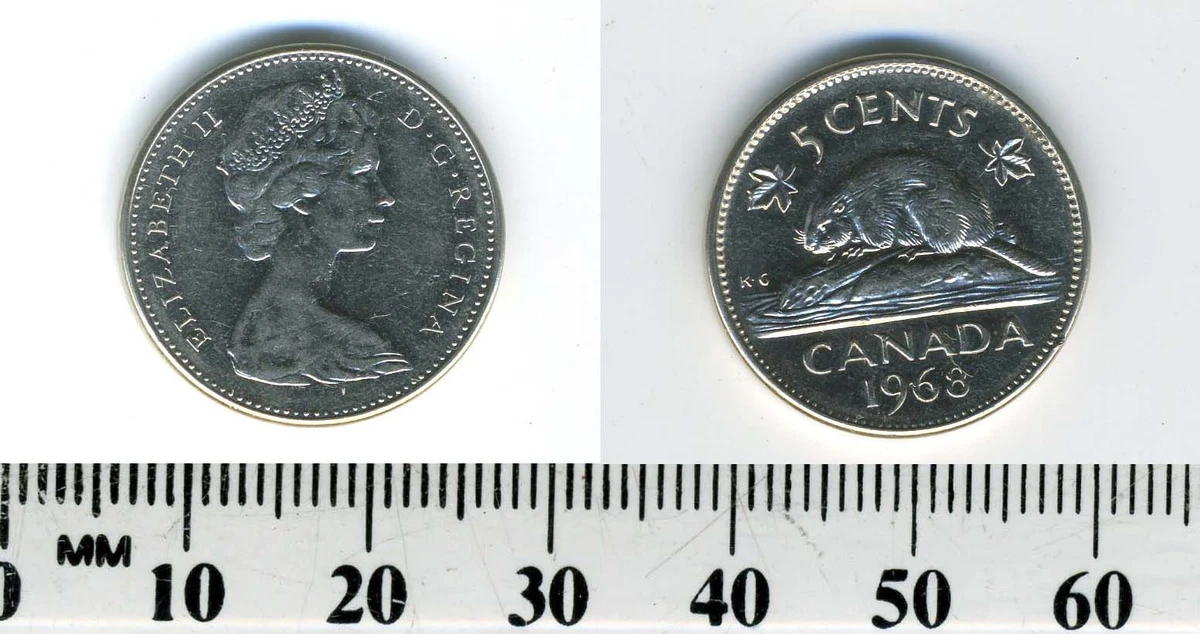 1968 Canadian Nickel