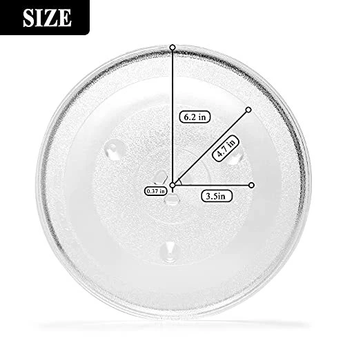 Sharp Microwave Parts 315mm Microwave Glass Turntable Plate Universal ...