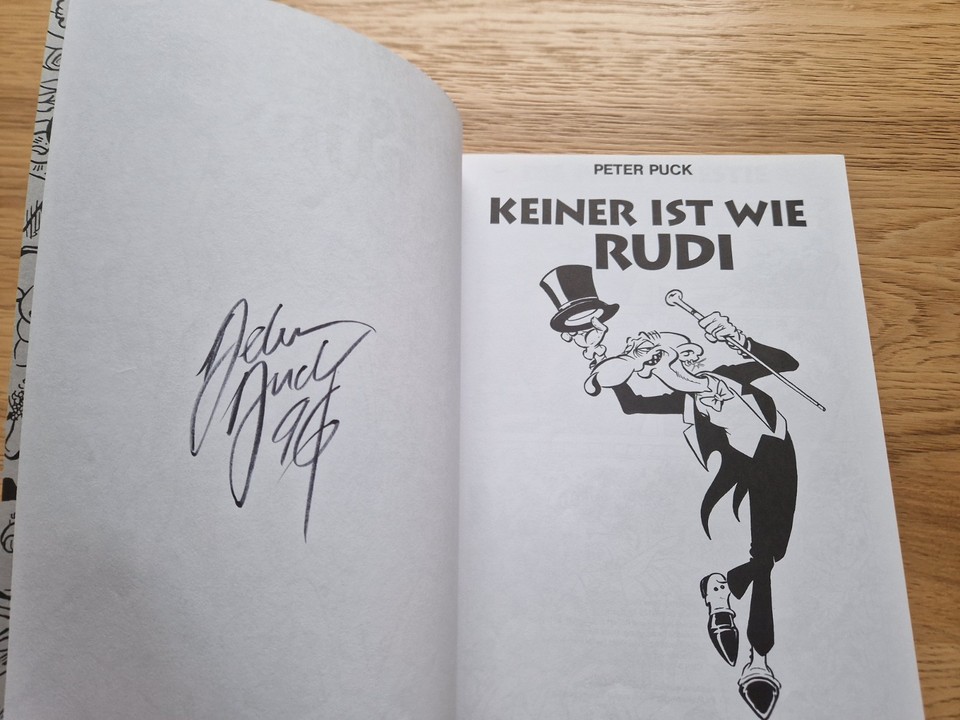 Keiner ist wie Rudi - Peter Puck - signiert - 1. Auflage ...