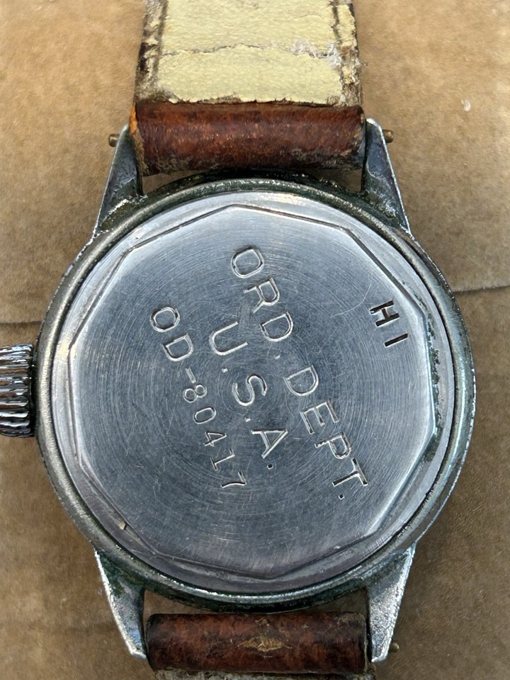 Hamilton US Ord Dept Issued WW2 Watch OD-80417 | eBay